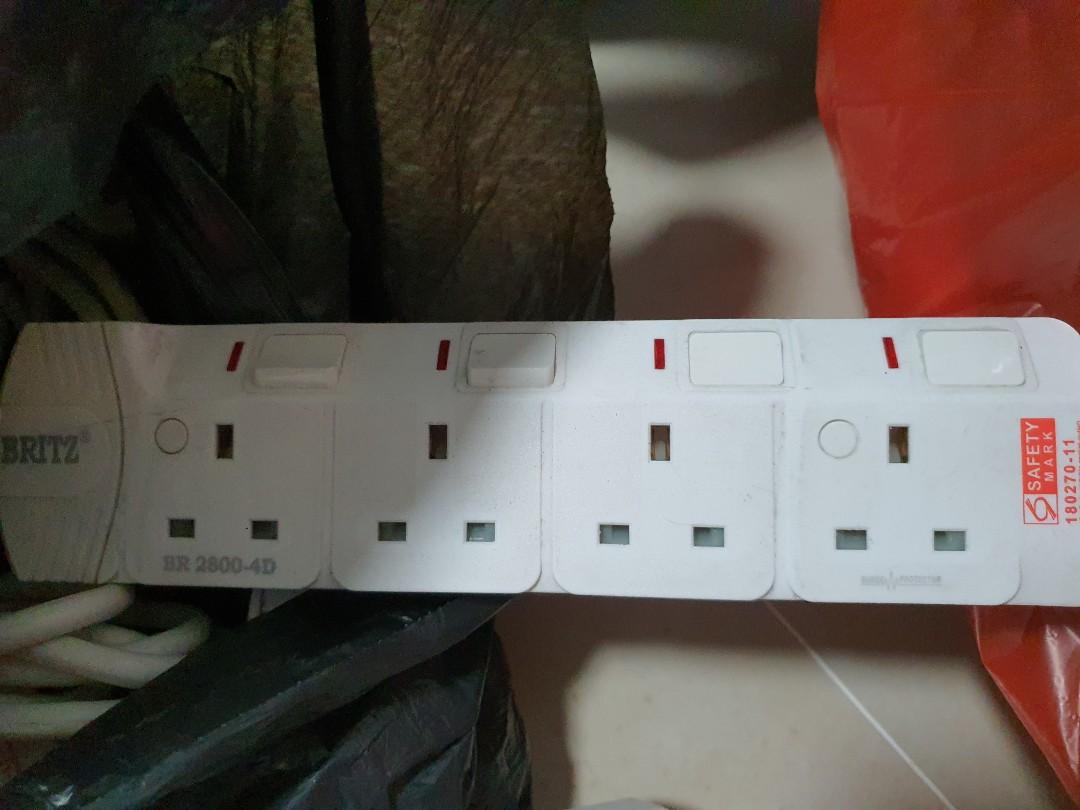 Britz extension cord, Everything Else on Carousell