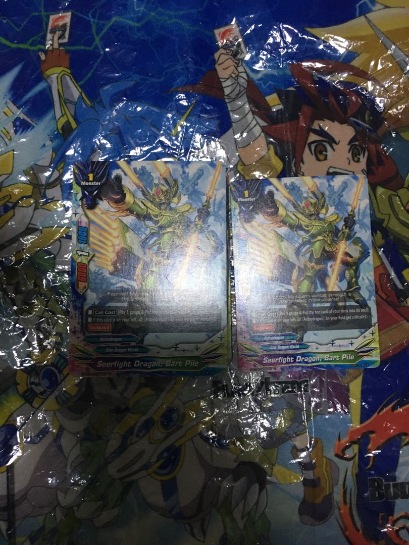 Buddyfight budget Astrodragon deck, Hobbies & Toys, Toys & Games on ...