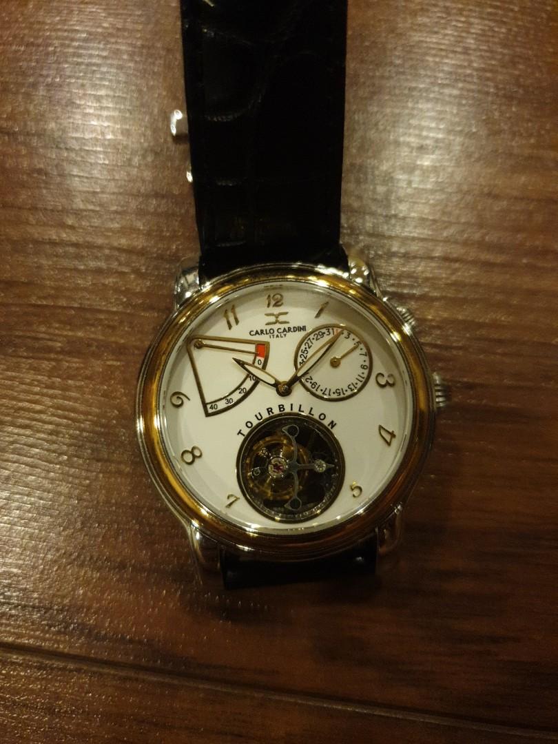Carlo Cardini Tourbillon Movement Limited Edition, Luxury, Watches on ...