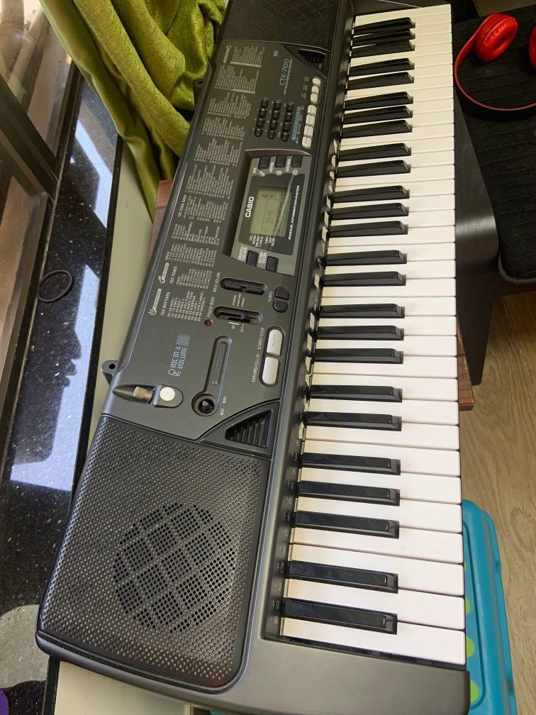 Casio 電子琴 CTK-700, 興趣及遊戲, 音樂、樂器 & 配件, 樂器 - Carousell