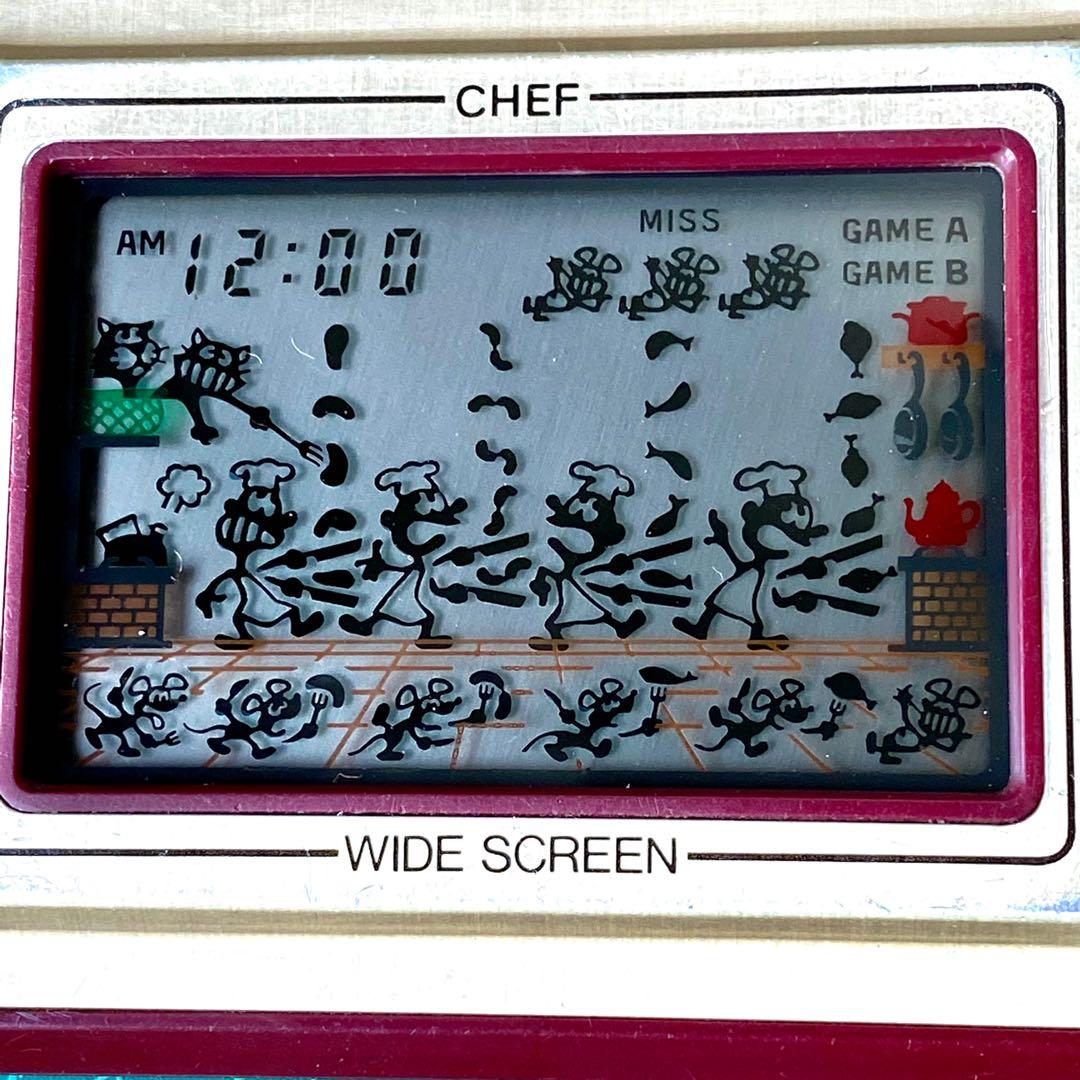Chef - Vintage 1981 Game & Watch (Wide-Screen), Hobbies & Toys ...