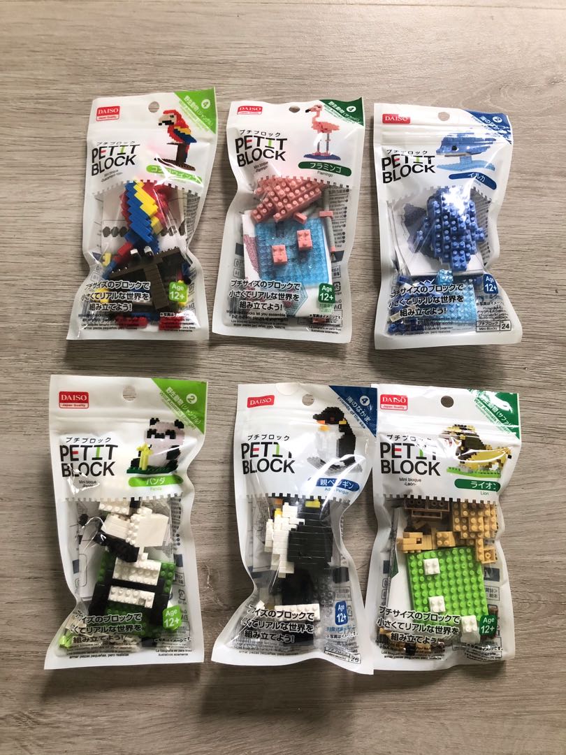 Daiso Nanoblocks (Take All), Hobbies & Toys, Toys & Games on Carousell