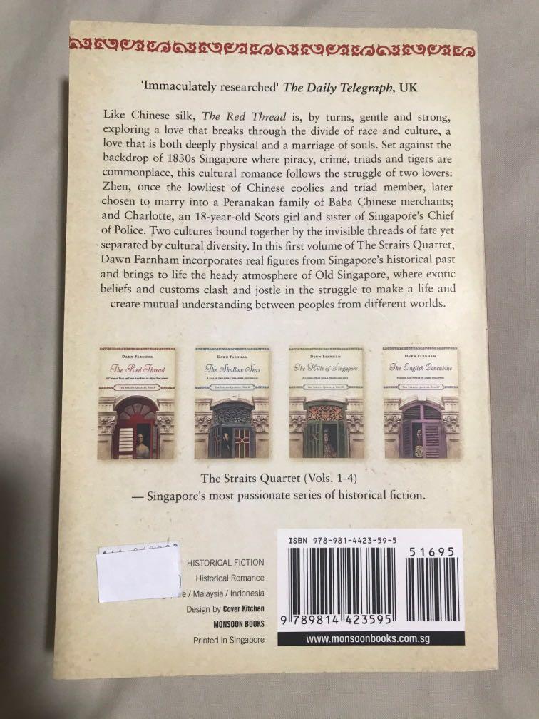 Dawn Farnham: The Red Thread: Chinese Tale of Love and Fate in 1830s ...