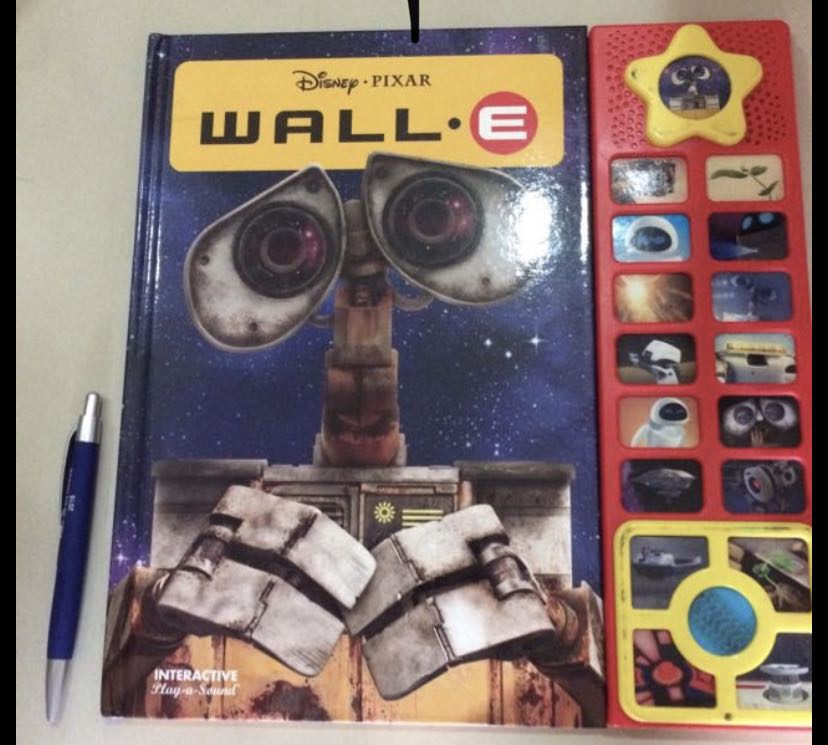 Disney Pixar Wall E Interactive Book, Hobbies & Toys, Books & Magazines ...