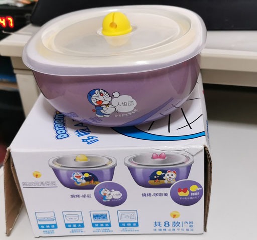 Doraemon Ceramic Container, Everything Else on Carousell
