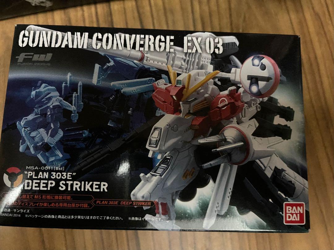 Fw gundam converge ex 03 S gundam deep striker 全新未開, 興趣及遊戲, 玩具 & 遊戲類 - Carousell