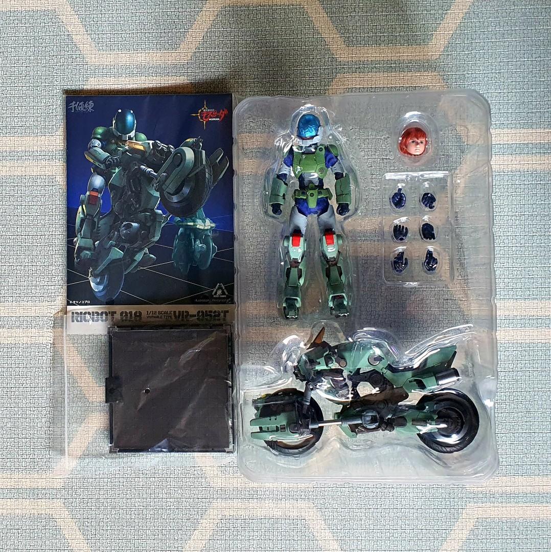 Genesis Climber Mospeada RIOBOT VR-052T Mospeada Ray 1/12 Scale Figure ...