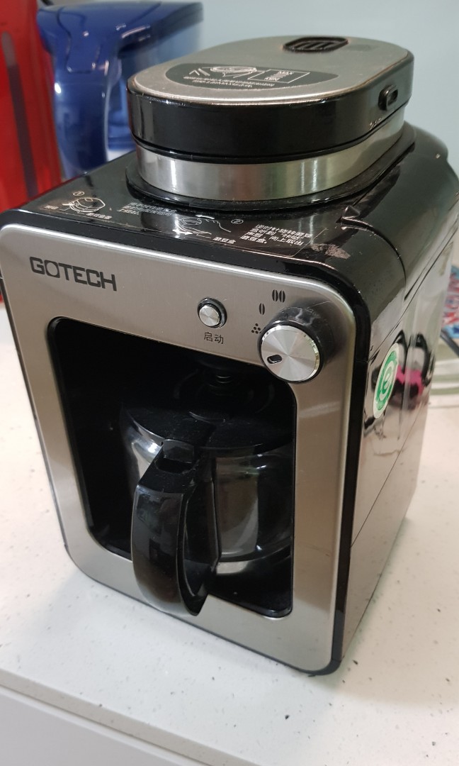 Gotech coffee maker (with grinder), TV & Home Appliances, Kitchen ...