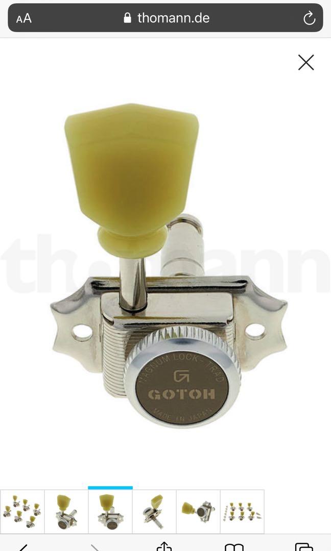 Gotoh SD90-SL MG-T Locking 3L/3R N, Hobbies & Toys, Music & Media ...