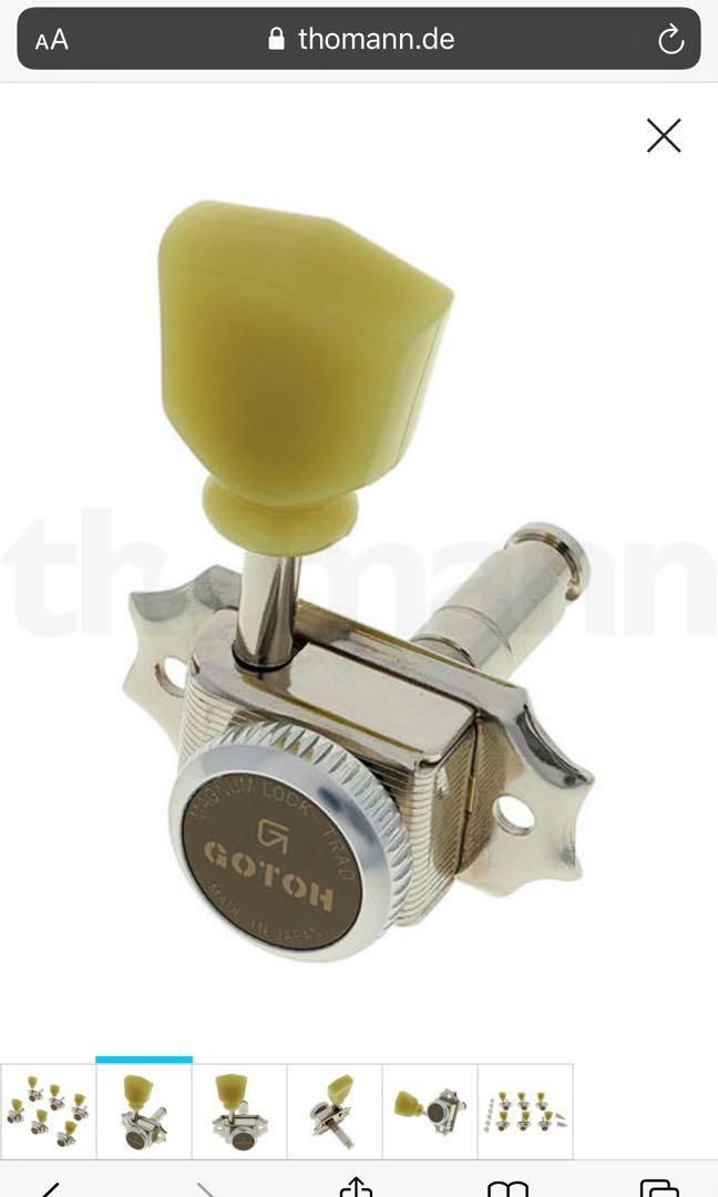 Gotoh SD90-SL MG-T Locking 3L/3R N, Hobbies & Toys, Music & Media ...