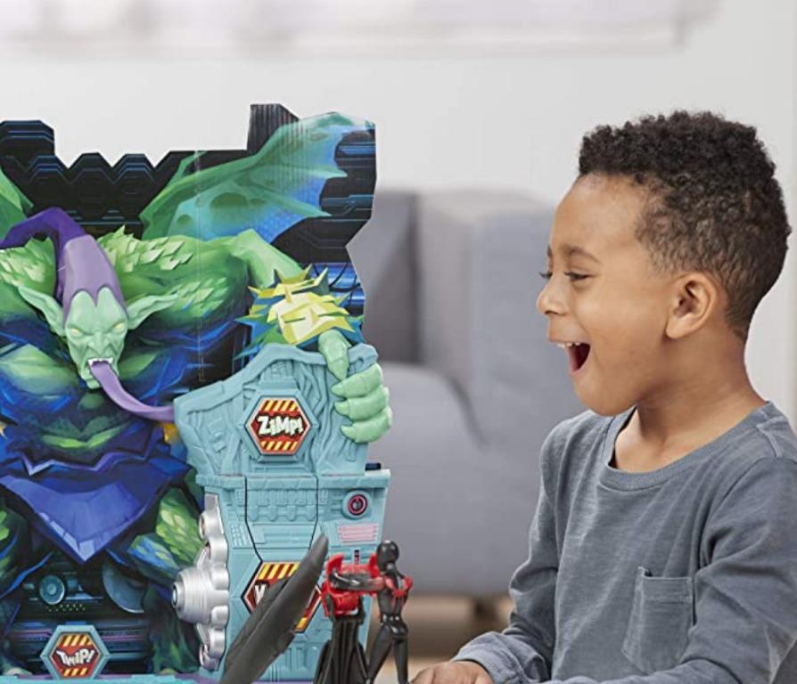 Hasbro Spider-Man: Into the Spider-Verse Super Collider Playset Toy ...