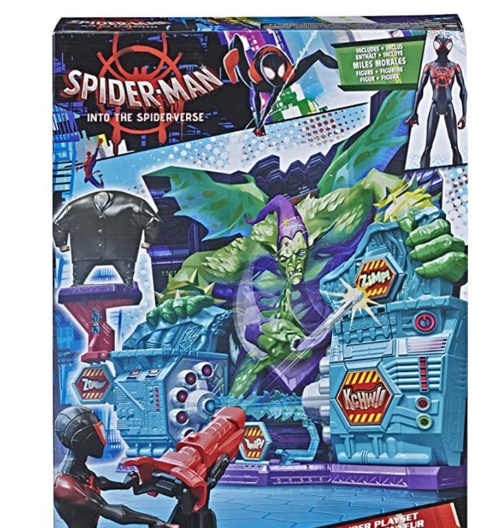 Hasbro Spider-Man: Into the Spider-Verse Super Collider Playset Toy ...