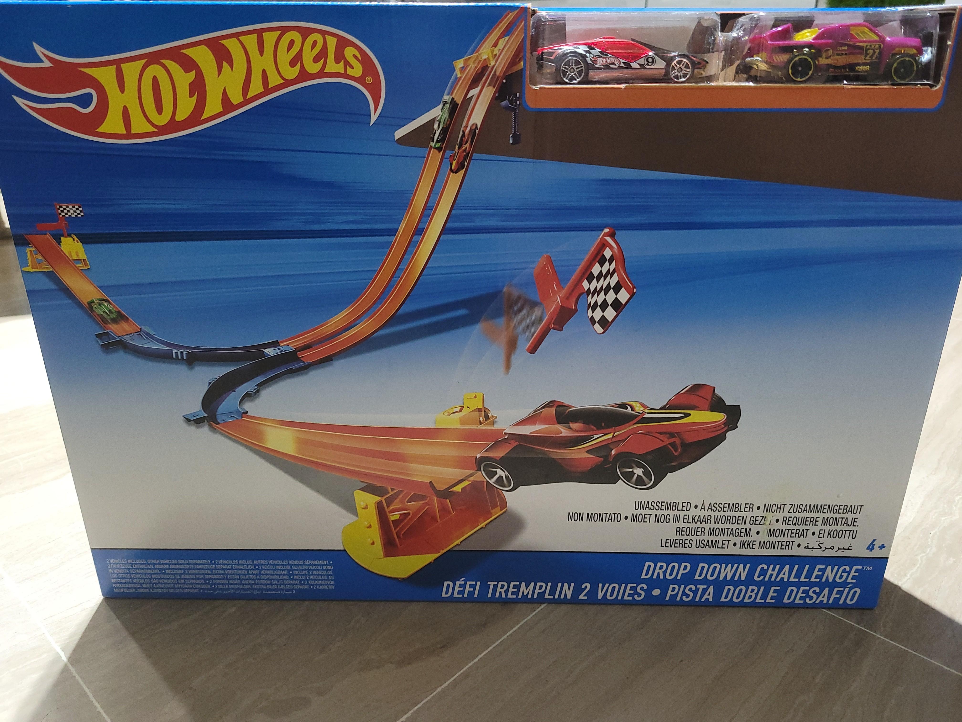 Hotwheels drop down challenge, Hobbies & Toys, Toys & Games on Carousell