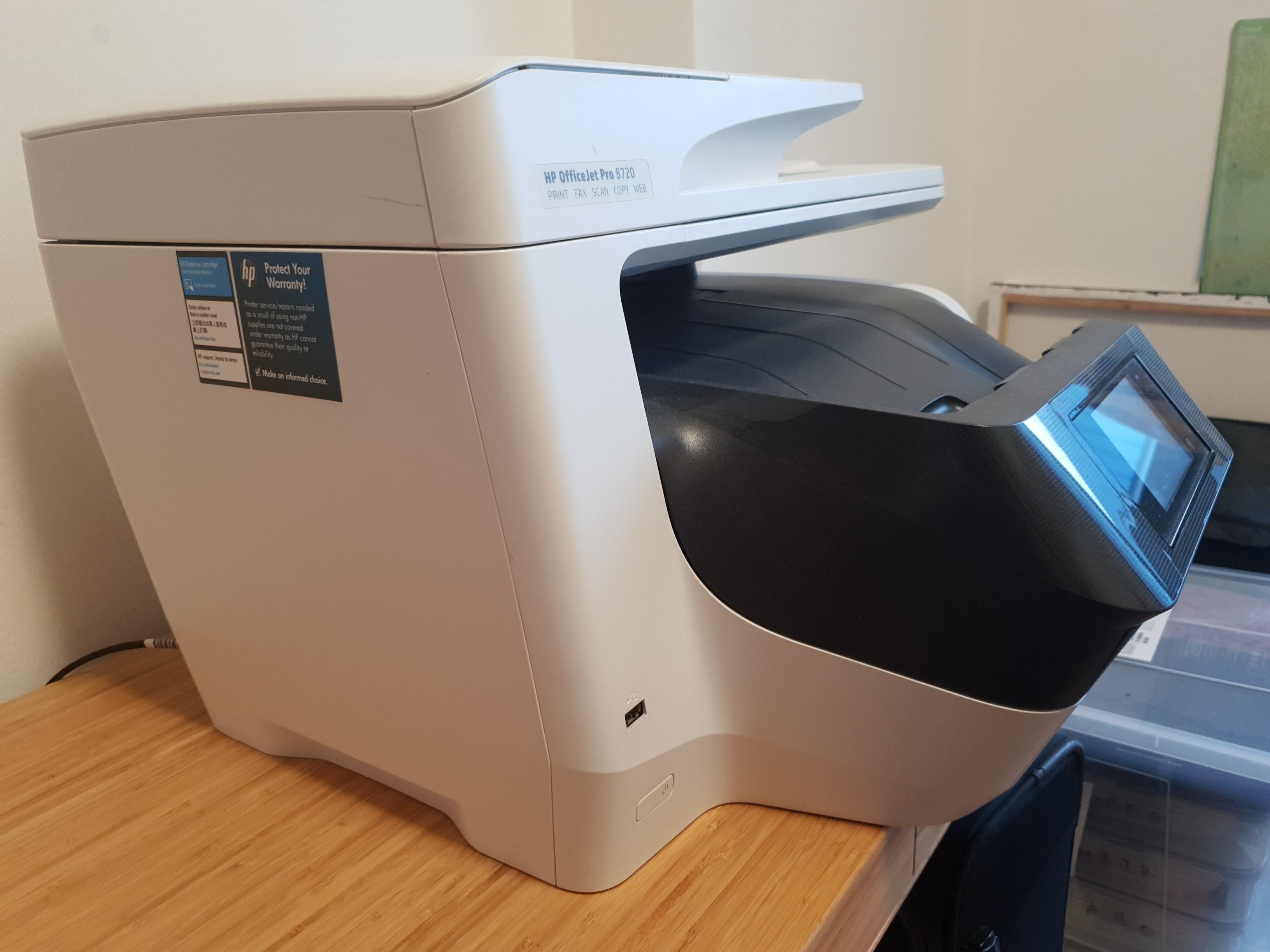 HP OFFICEJET PRO 8720 (PRINTER), Computers & Tech, Printers, Scanners ...