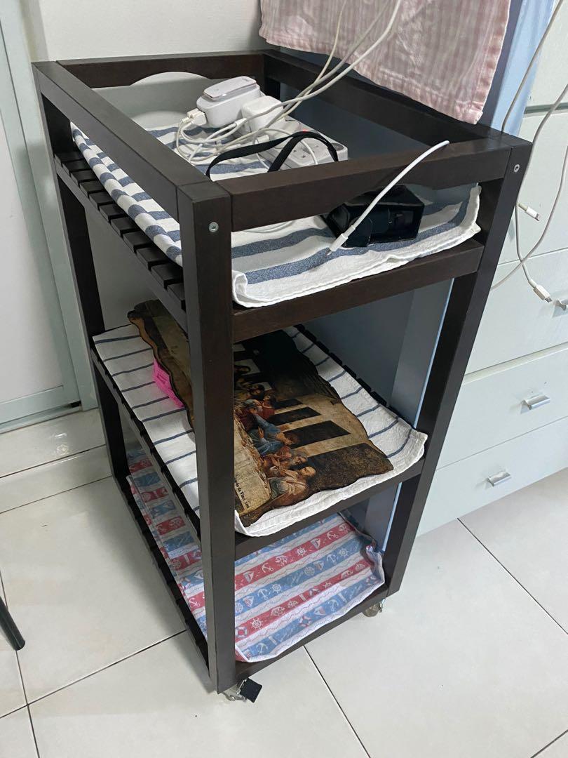 Ikea 3 tier, Furniture & Home Living, Furniture, Shelves, Cabinets ...