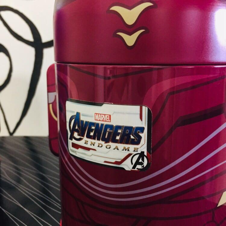 IRONMAN CAPTAIN AMERICA AVENGERS ENDGAMES TIN CAN MARVEL CONTAINERS ...
