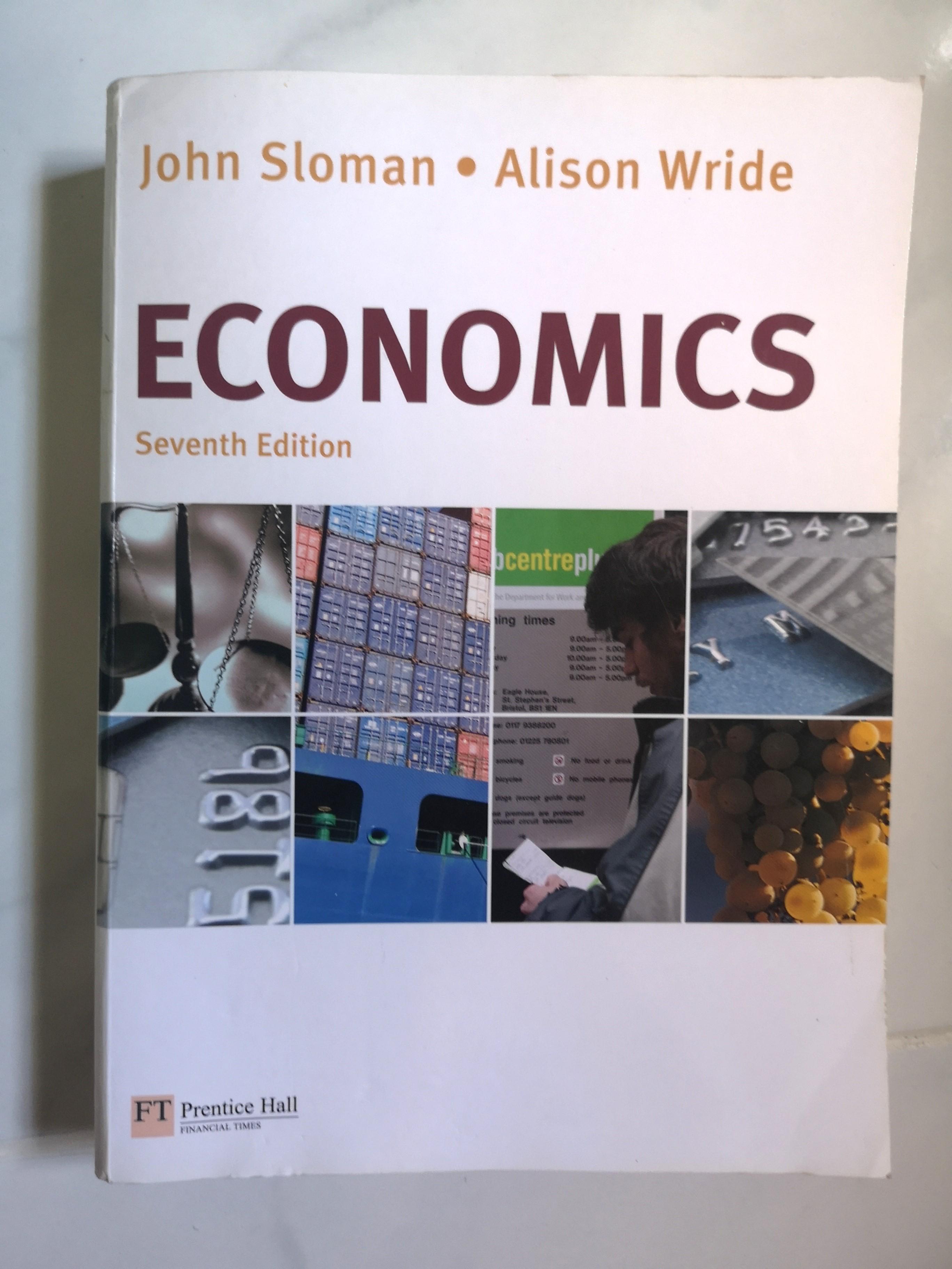 John Sloman Economics Textbook, Hobbies & Toys, Books & Magazines ...