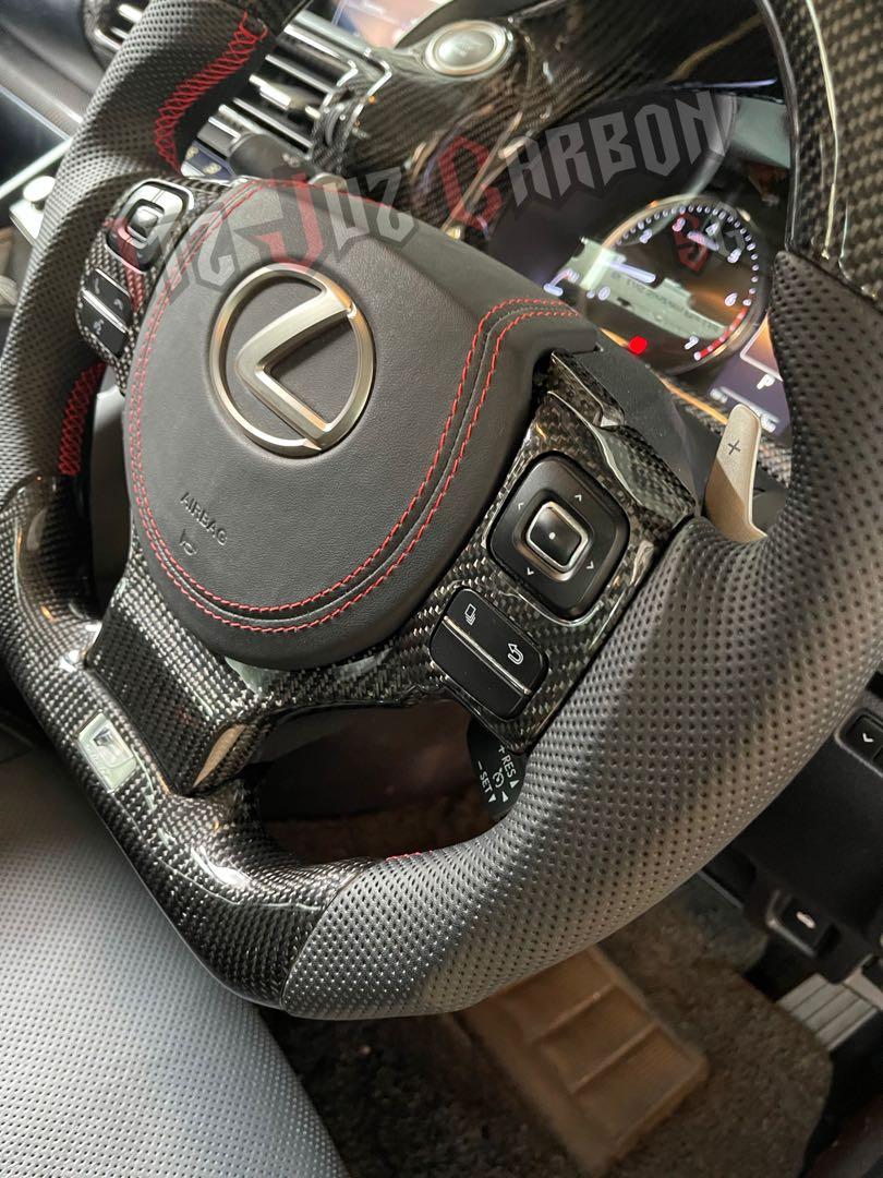 Lexus IS300 Carbon fiber steering wheel, Car Accessories, Accessories ...