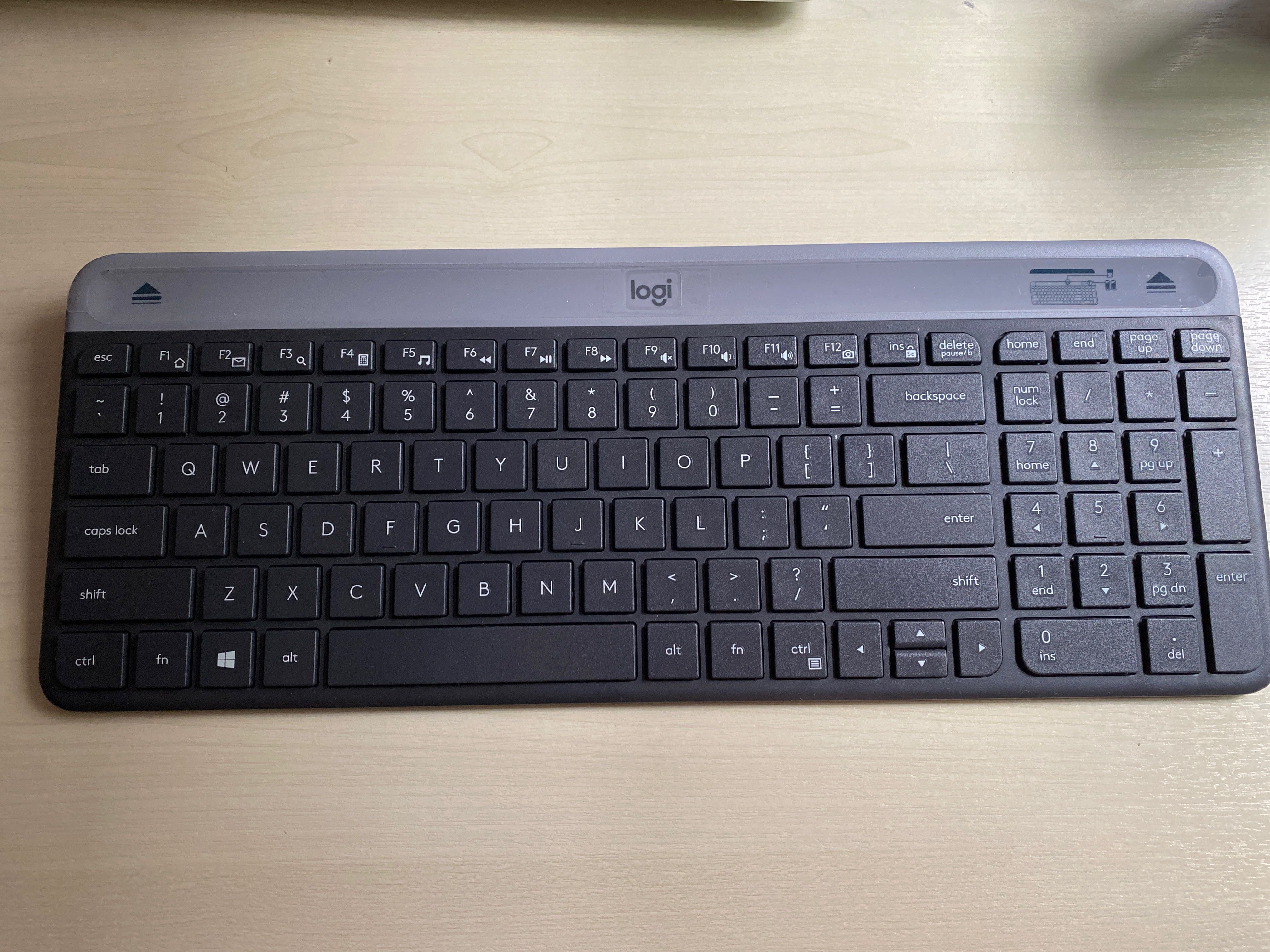 Logitech USB Keyboard K470 Wireless Slim, Computers & Tech, Parts ...