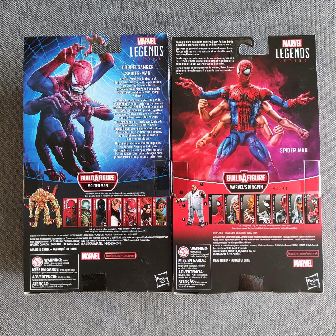 Marvel legends - doppelganger Spider-Man and Spider-Man (6 arms ...