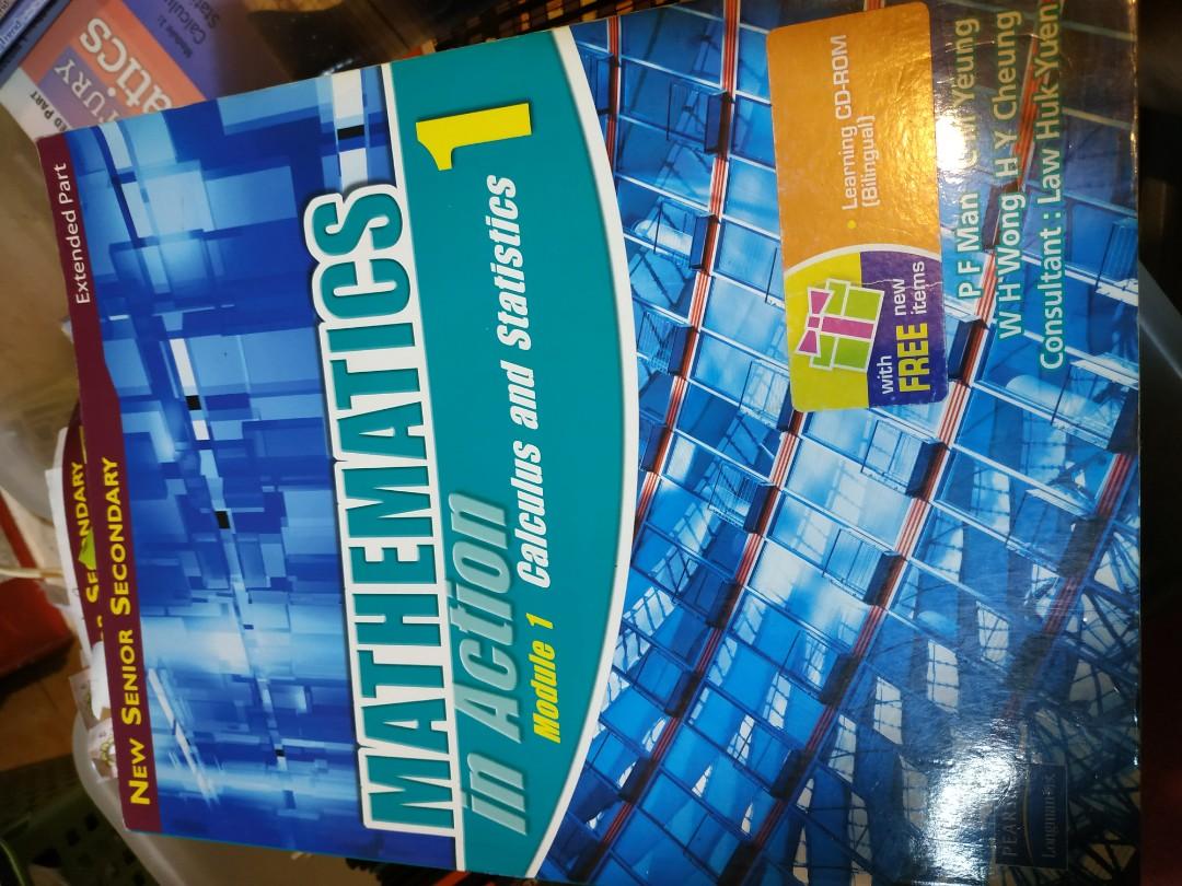 Mathematics Module One 1 Hkdse Textbook Calculus And Statistics 延伸 數學 1 Peason New Senior