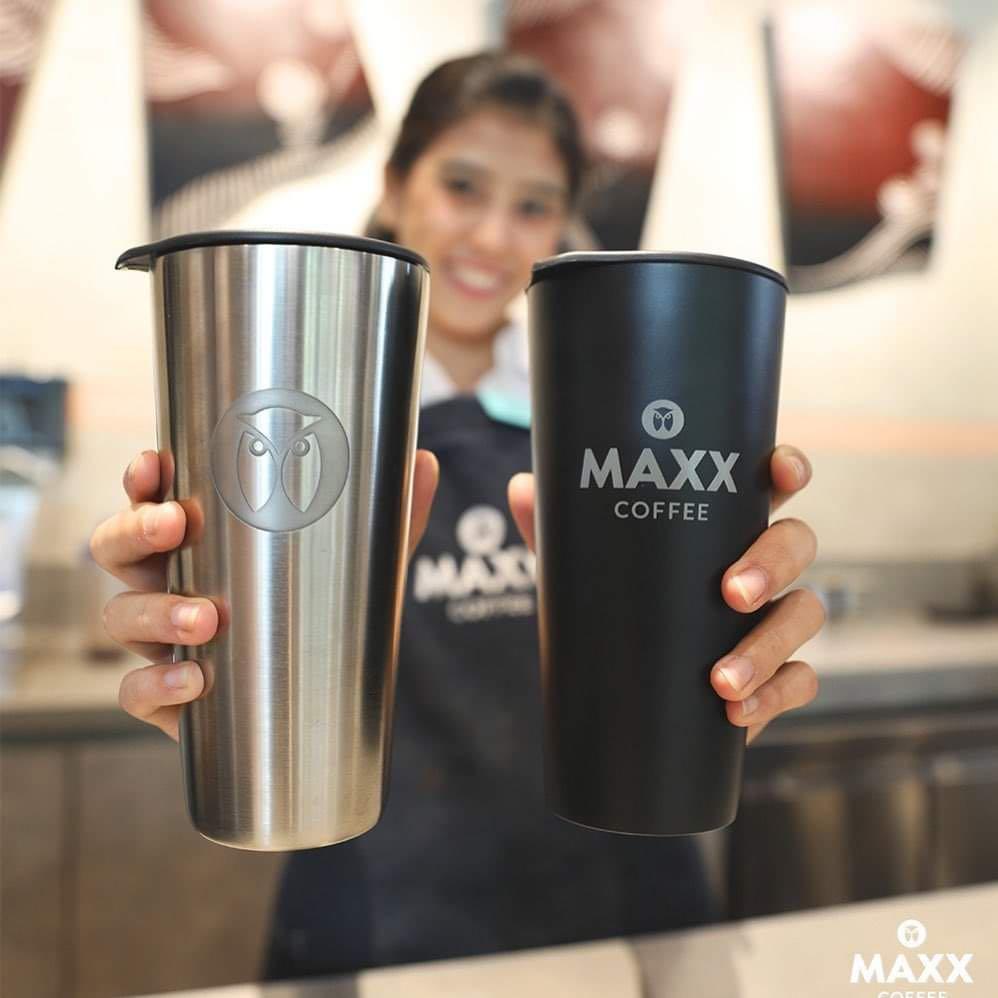 Maxx Coffee Stainless Steel Tumbler, Everything Else on Carousell