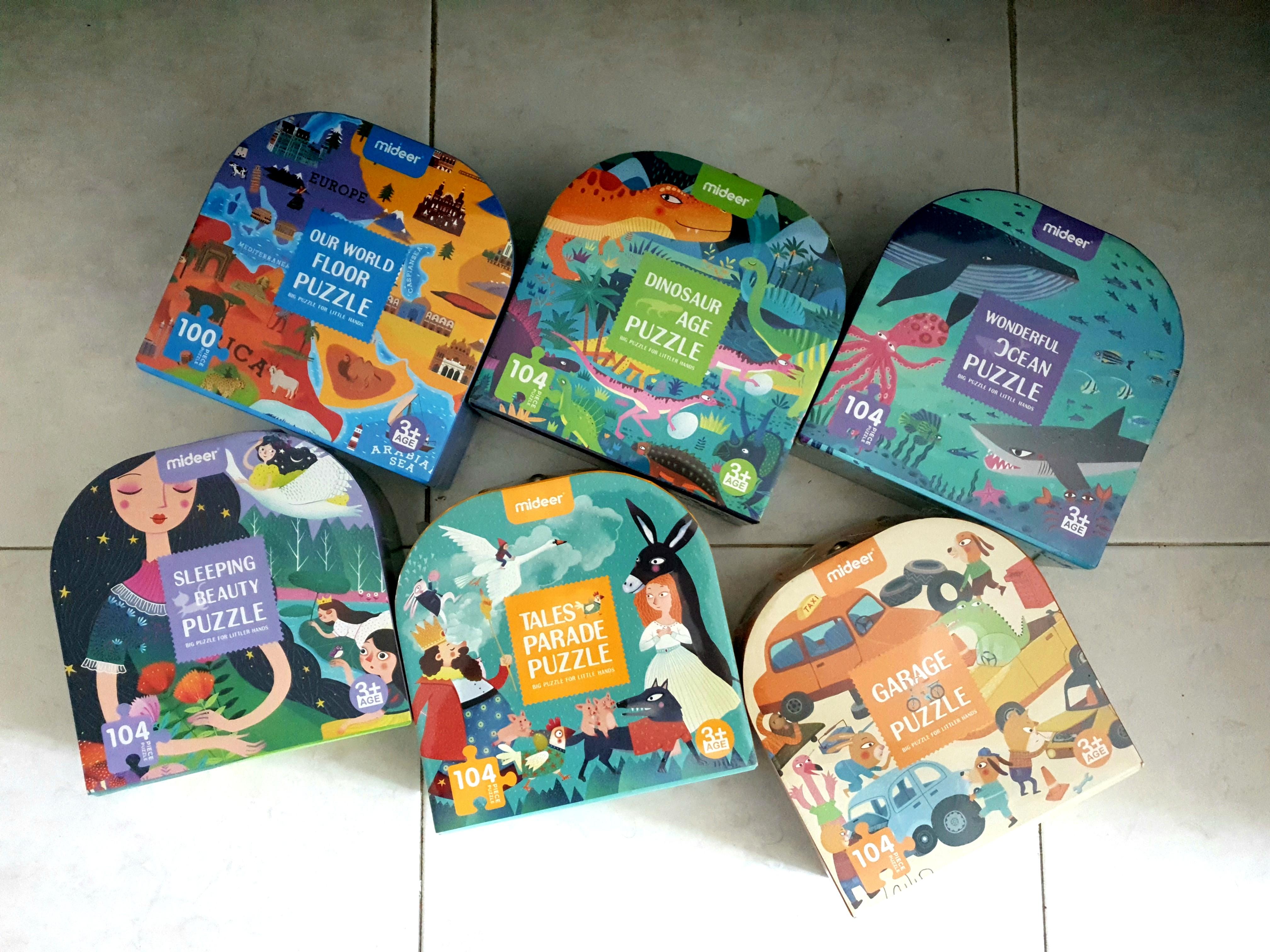 Mideer Puzzle 104P Jigsaw Gift Box Puzzle for kids, Hobbies & Toys ...