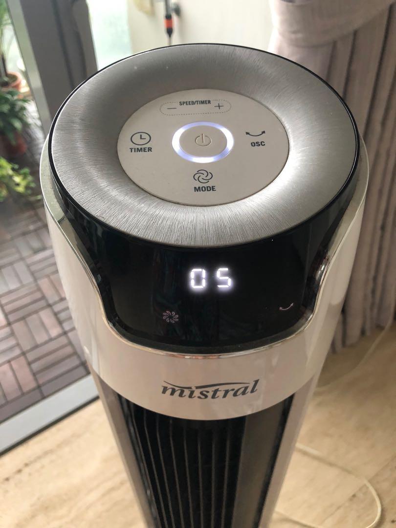 Mistral Tower Fan, Furniture & Home Living, Lighting & Fans, Fans on ...