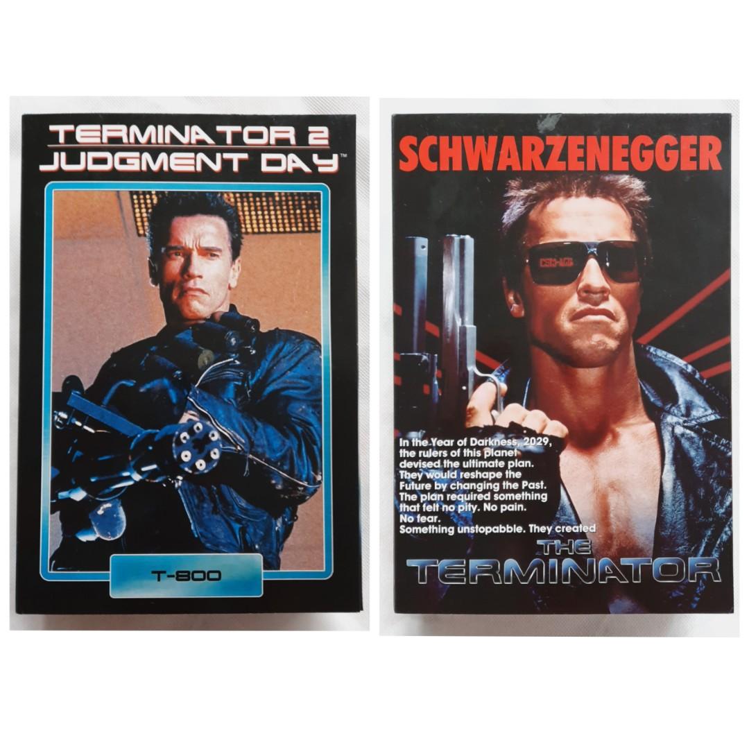 Neca Ultimate Terminator 1 Tech Noir and T2 T800, Hobbies & Toys, Toys ...
