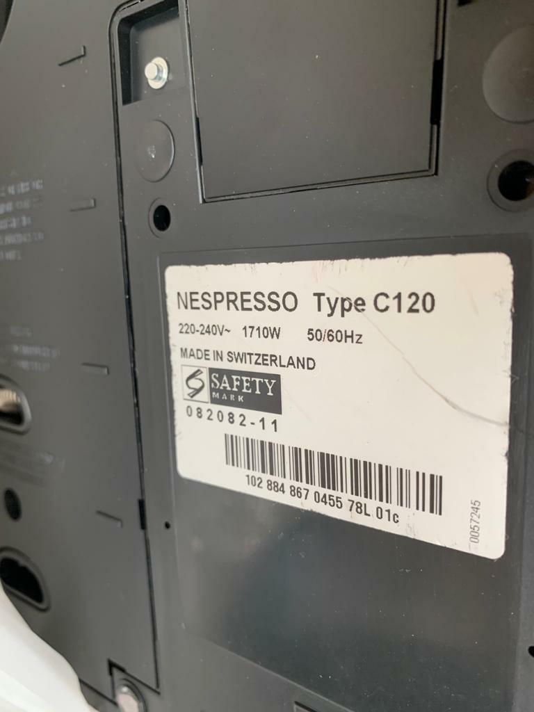 Nespresso Machine C120, TV & Home Appliances, Kitchen Appliances ...