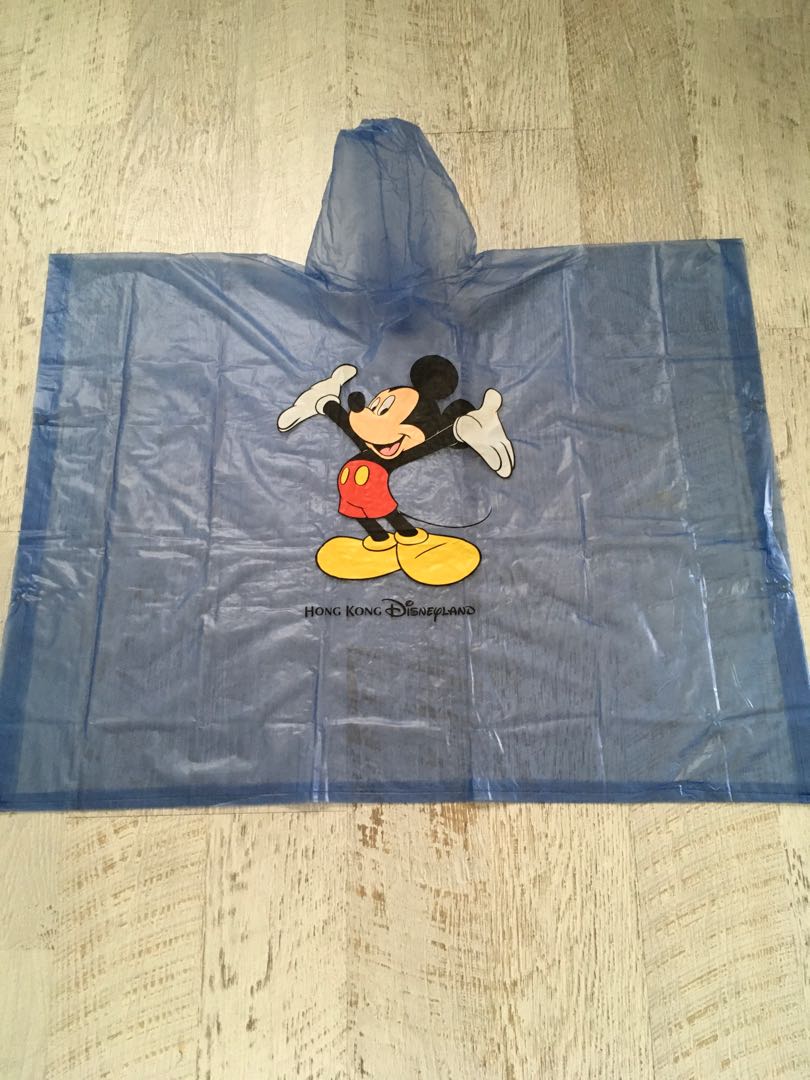 Original Mickey Mouse Kids Raincoat/ Poncho from Disneyland, negotiable , Babies & Kids, Babies ...