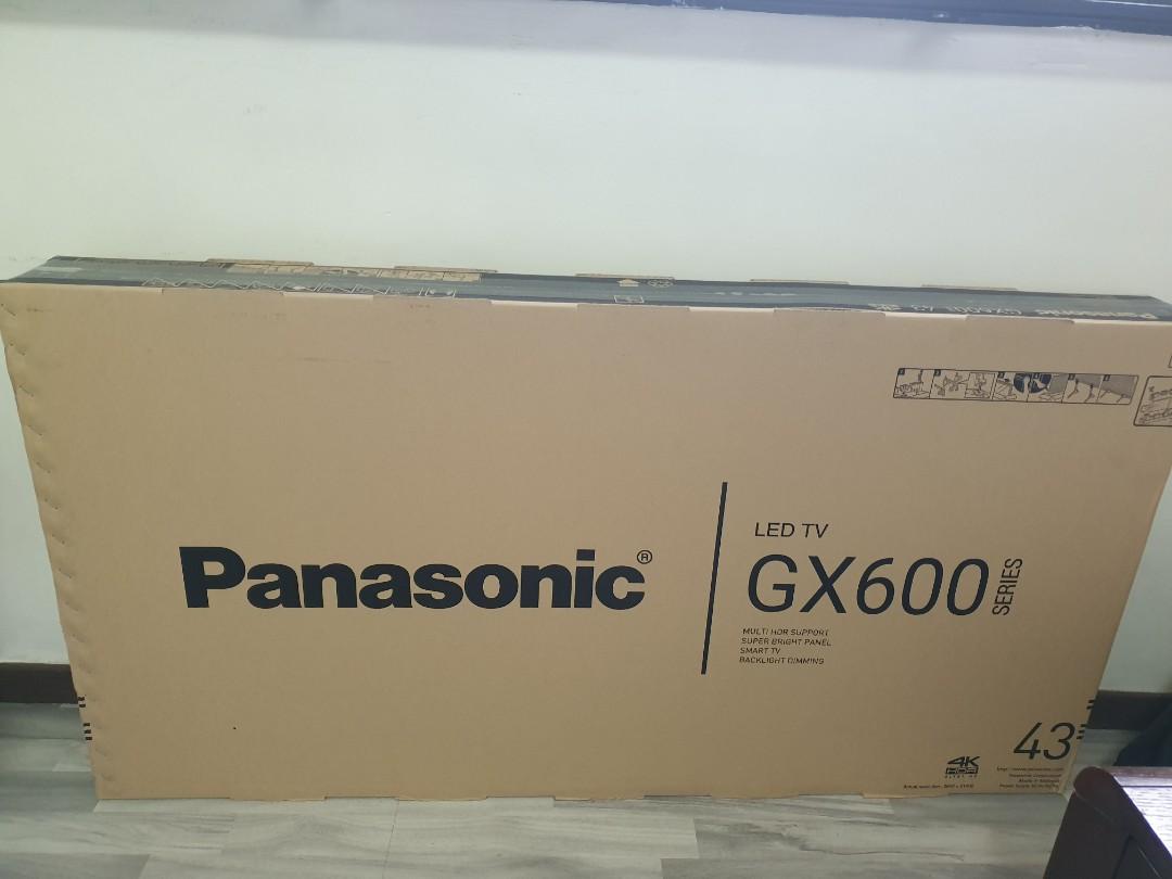 Panasonic LED TV GX600 Series, TV & Home Appliances, TV & Entertainment ...