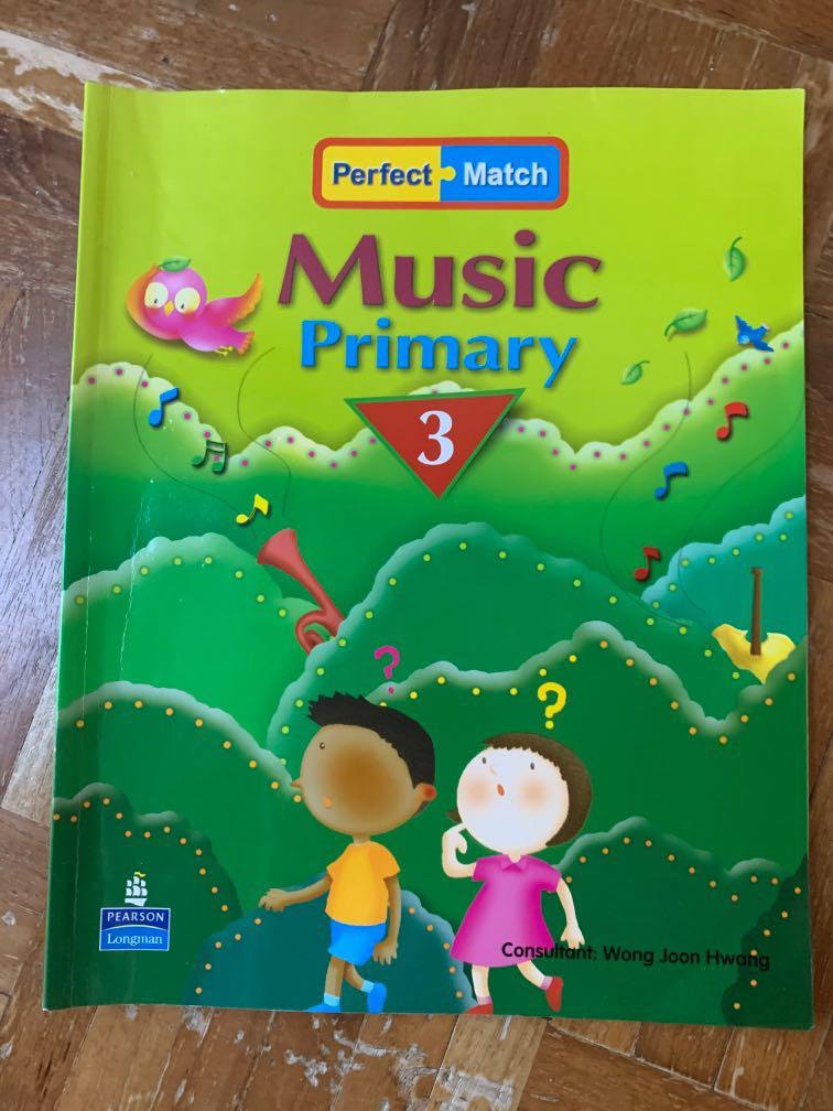 Perfect Match Music Textbooks Primary 1, 2, 3, 4 and 5, Hobbies & Toys ...