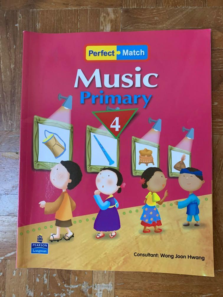 Perfect Match Music Textbooks Primary 1, 2, 3, 4 and 5, Hobbies & Toys ...