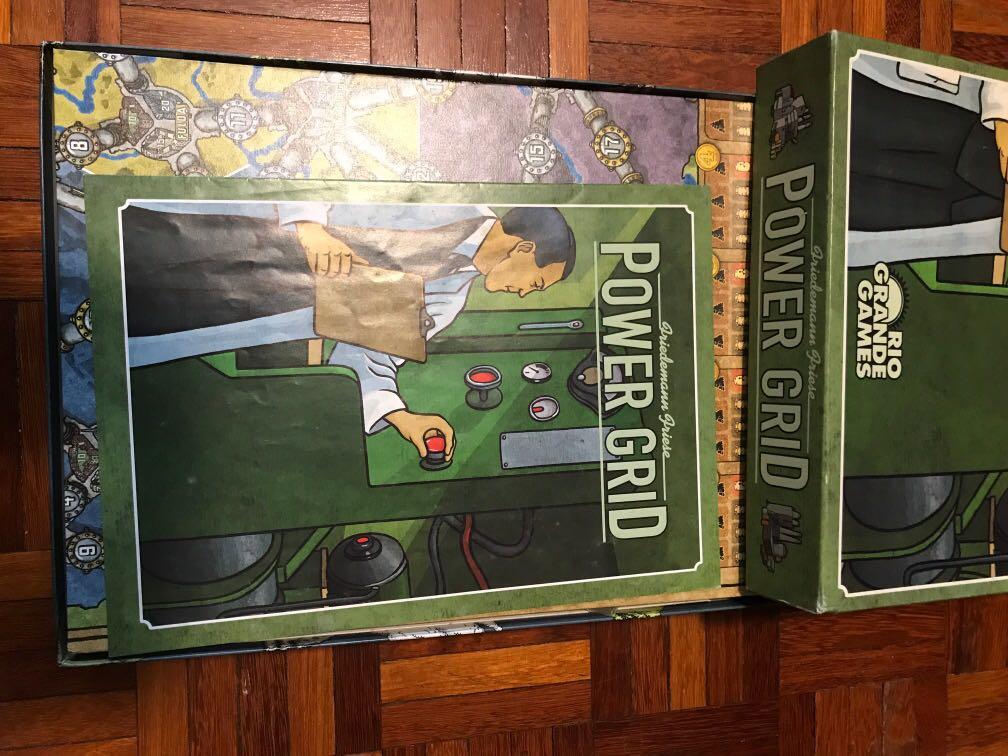 Power Grid Board Game Original, Hobbies & Toys, Toys & Games on Carousell