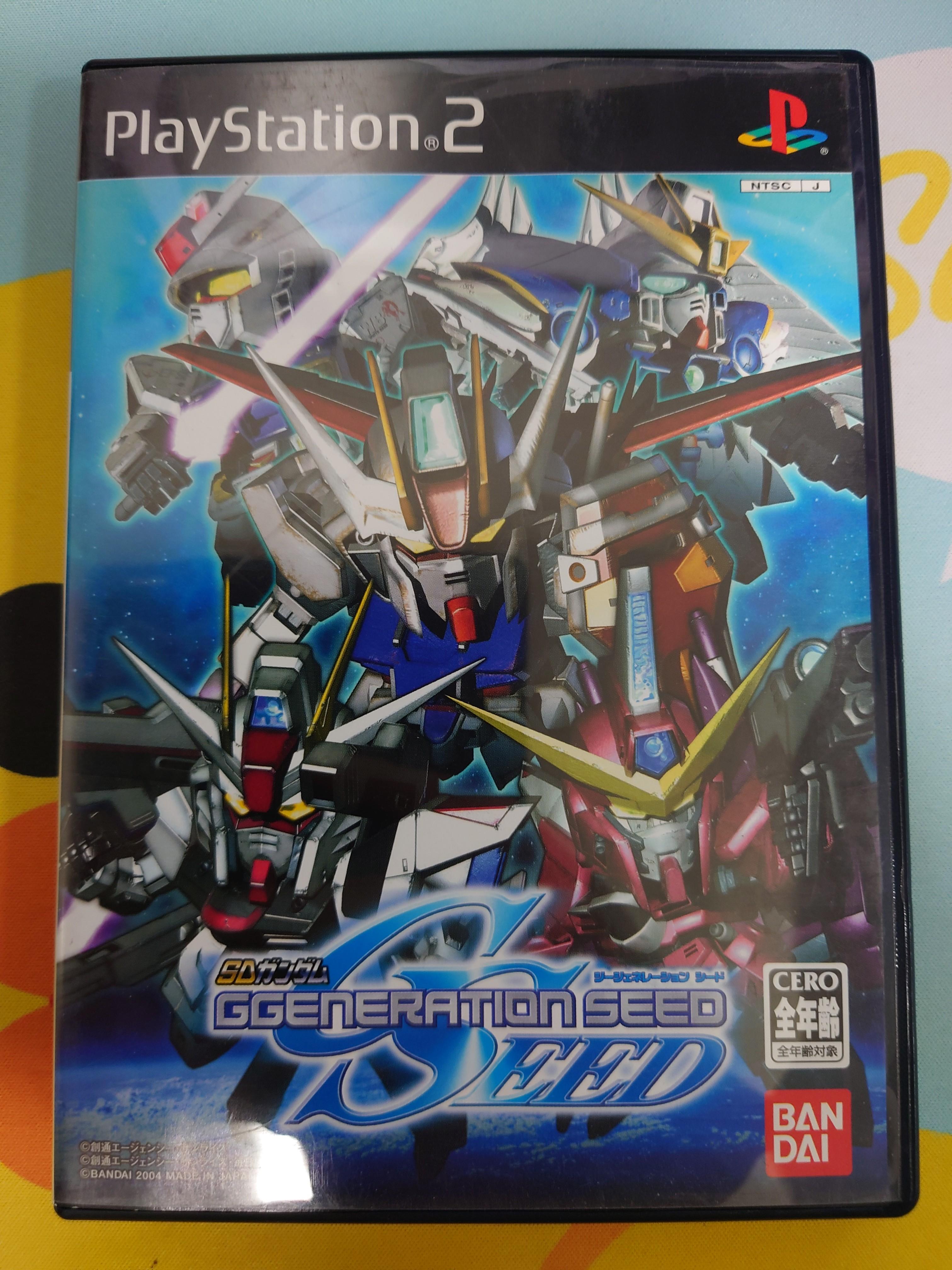 PS2 SD GUNDAM G GENERATION SEED 日版 on Carousell