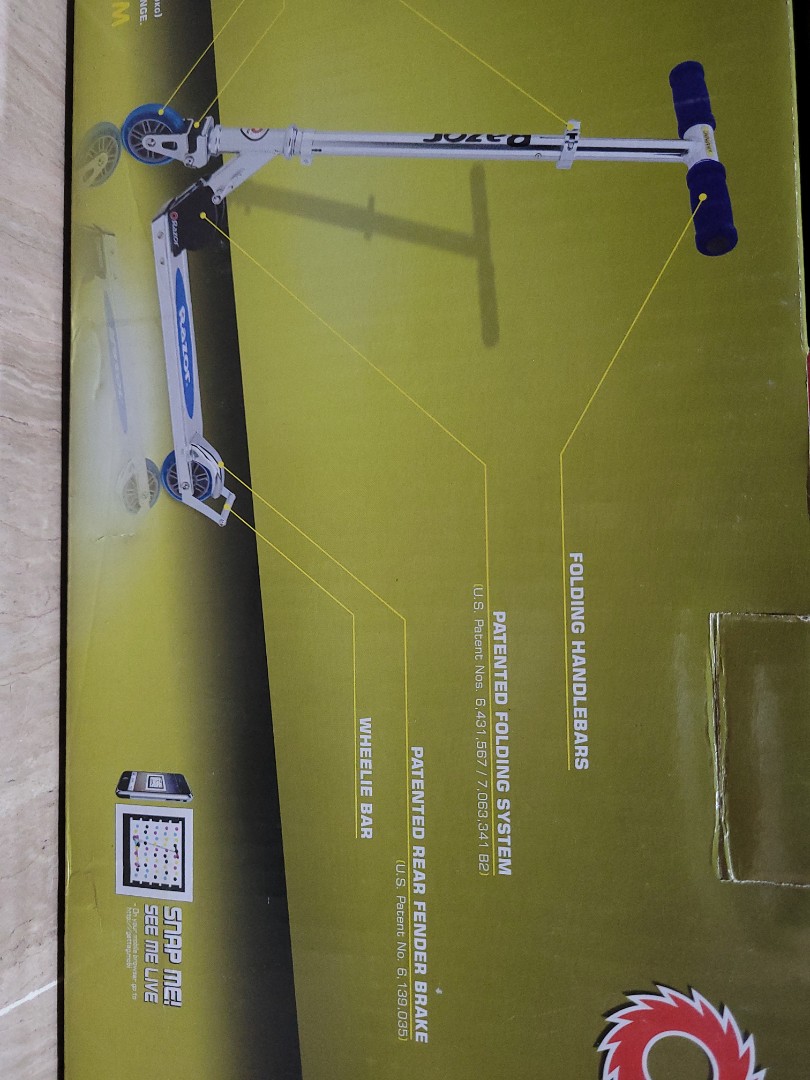 Razor A2 scooter (last piece left), Sports Equipment, PMDs, E-Scooters ...