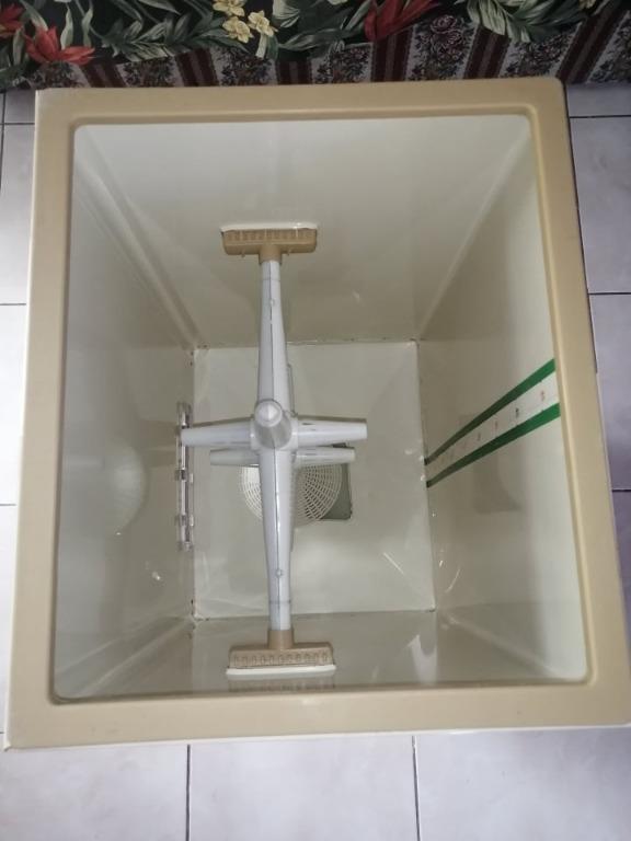 Rice Dispenser with cover 50kg max., Furniture & Home Living, Cleaning ...