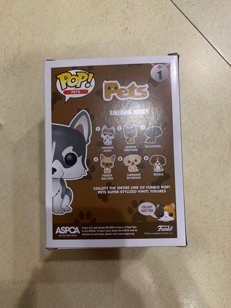 Siberian Husky Funko Pop, Hobbies & Toys, Toys & Games on Carousell