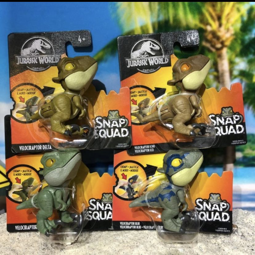 SnapSquad Raptor Pack, Hobbies & Toys, Toys & Games on Carousell