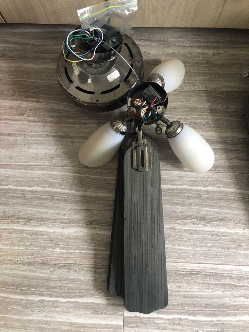 Sniper Ceiling Fan with light, Furniture & Home Living, Lighting & Fans ...