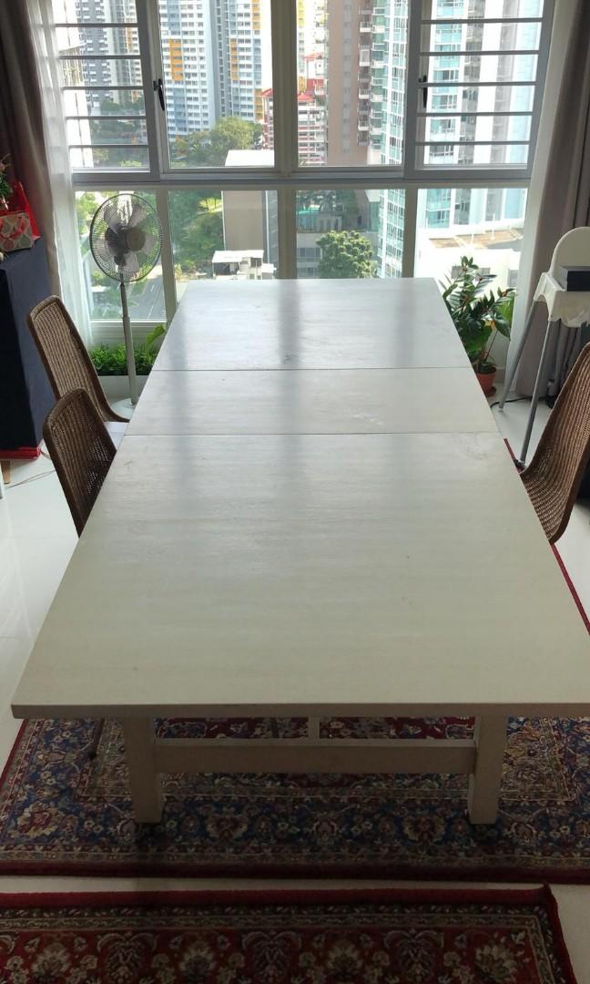 Solid 8-10 seater dining table, Furniture & Home Living, Furniture ...