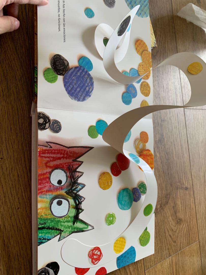 Spanish the color monsters 3D book, Hobbies & Toys, Books & Magazines ...