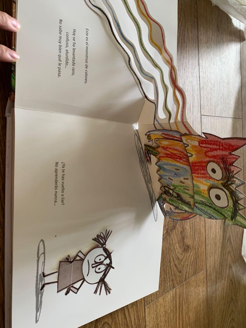 Spanish the color monsters 3D book, Hobbies & Toys, Books & Magazines ...