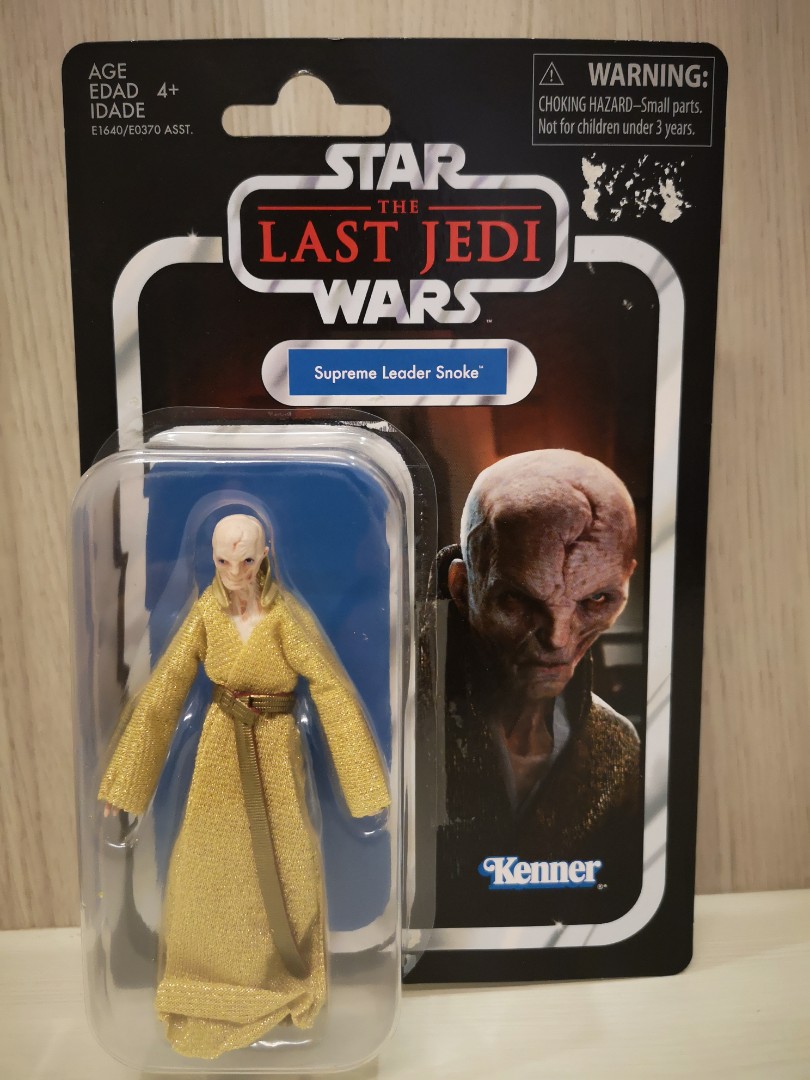 Star Wars Supreme Leader Snoke 3.75in, Hobbies & Toys, Collectibles ...