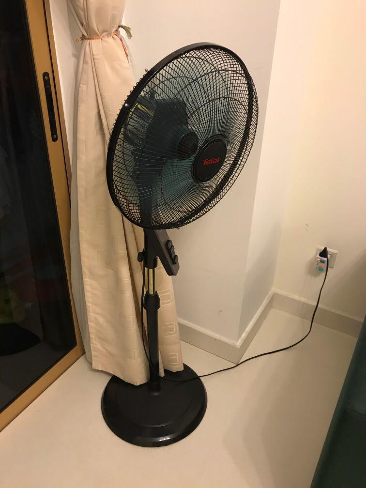 TEFAL Stand Fan, Furniture & Home Living, Lighting & Fans, Fans on ...