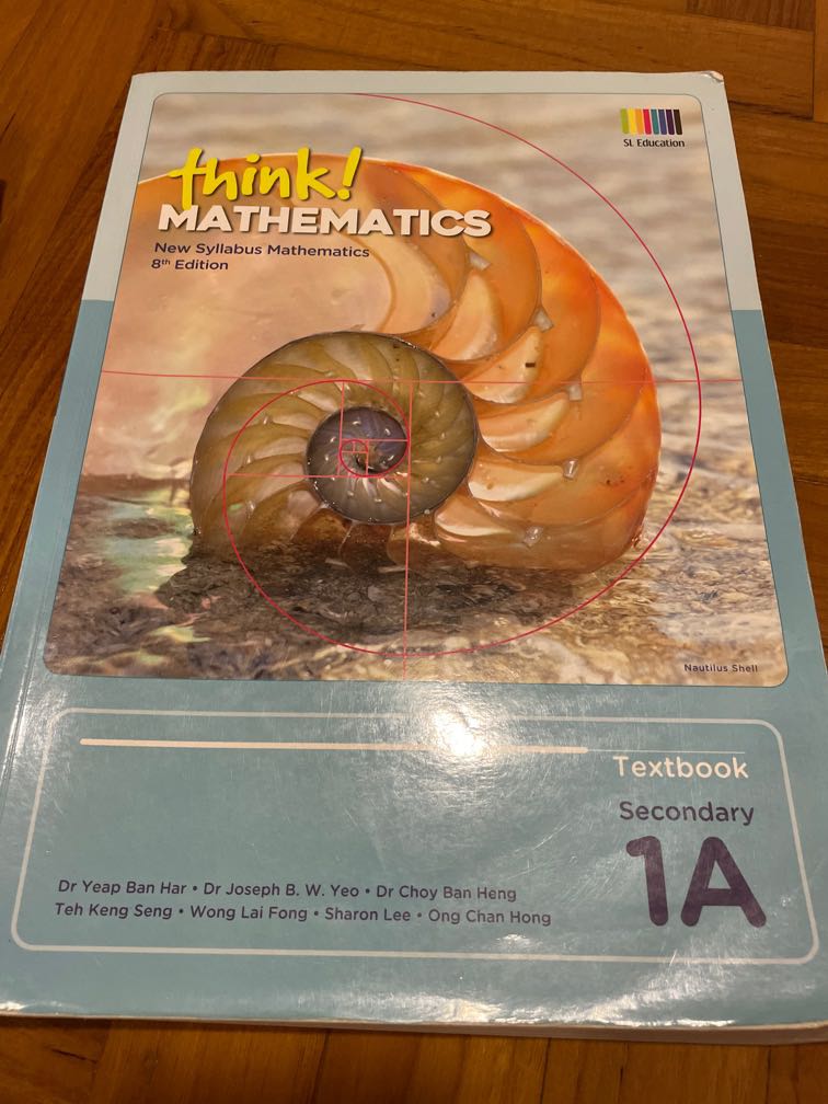 Think! mathematics sec 1a textbook, Books & Stationery, Textbooks ...