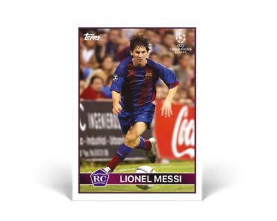 Topps Lionel Messi Rookie card, Hobbies & Toys, Toys & Games on Carousell