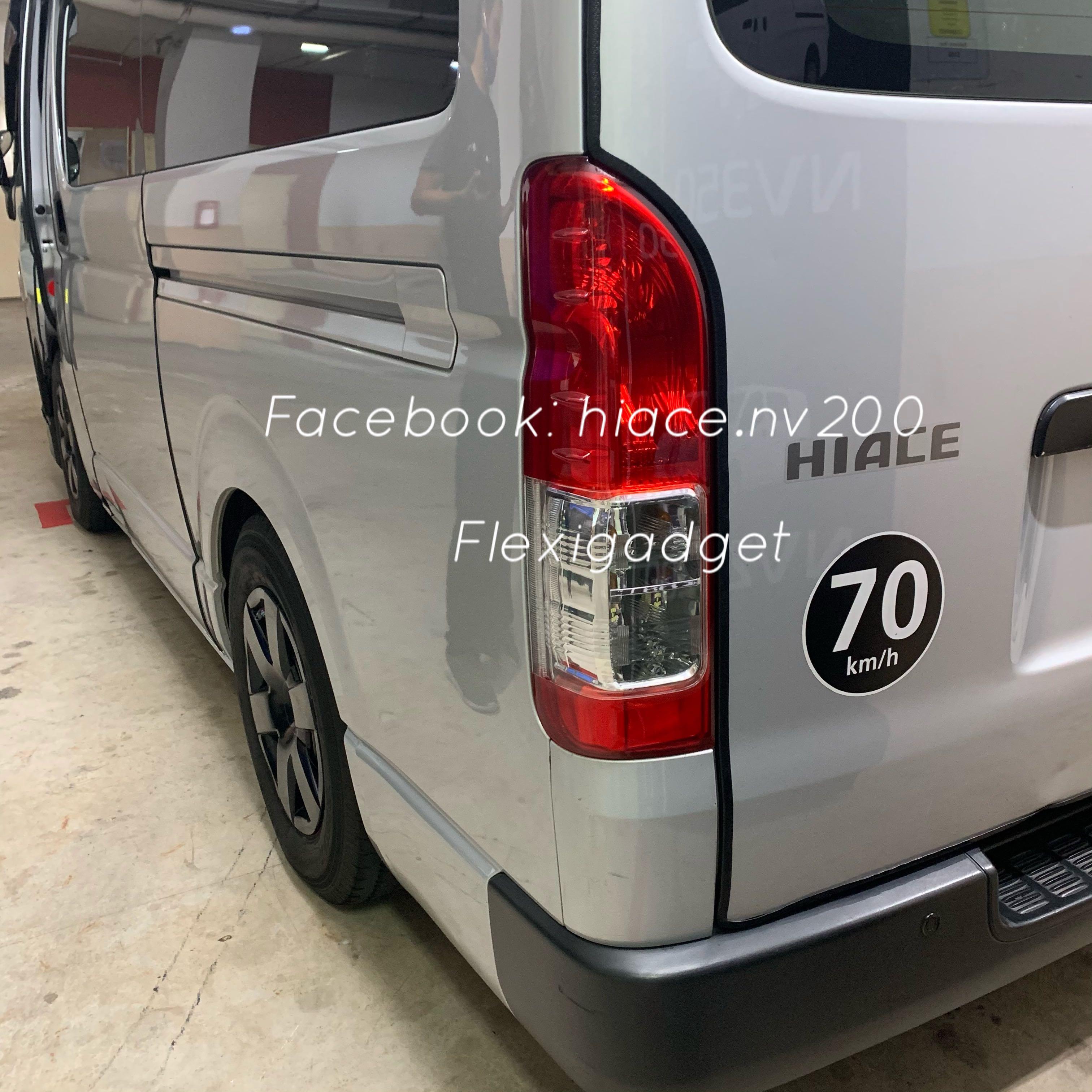 Toyota Hiace Replacement / Upgrade Taillight Tail Lamp Cover Super GL ...