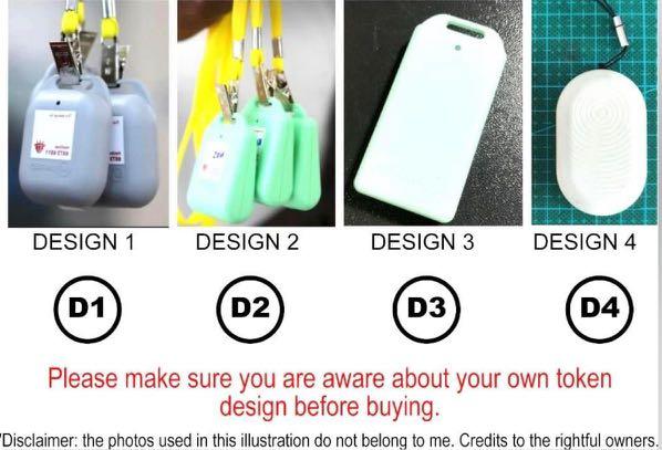 Trace Together token keychain Gen 2, Everything Else on Carousell